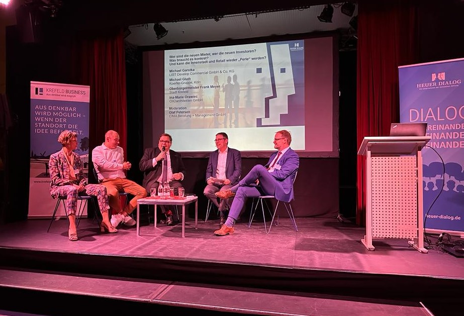 Heuer-Dialog: „Wer rettet die Perlen der Innenstädte?“ – Krefeld Business